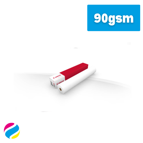 90gsm Canon (LFM090) Top Colour Paper Rolls | Low Prices | DRS Ltd