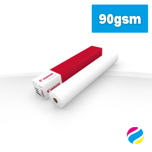 90gsm Canon (LFM090) Top Colour Paper Rolls | Low Prices | DRS Ltd